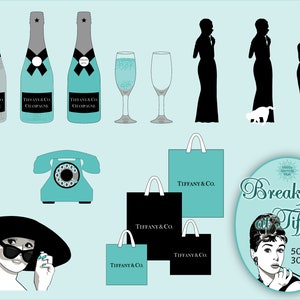 Breakfast at Tiffany's Clipart Images Audrey Hepburn - Etsy