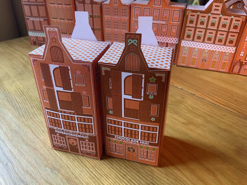 Printable Canal Houses of Amsterdam Printable Dutch - Etsy