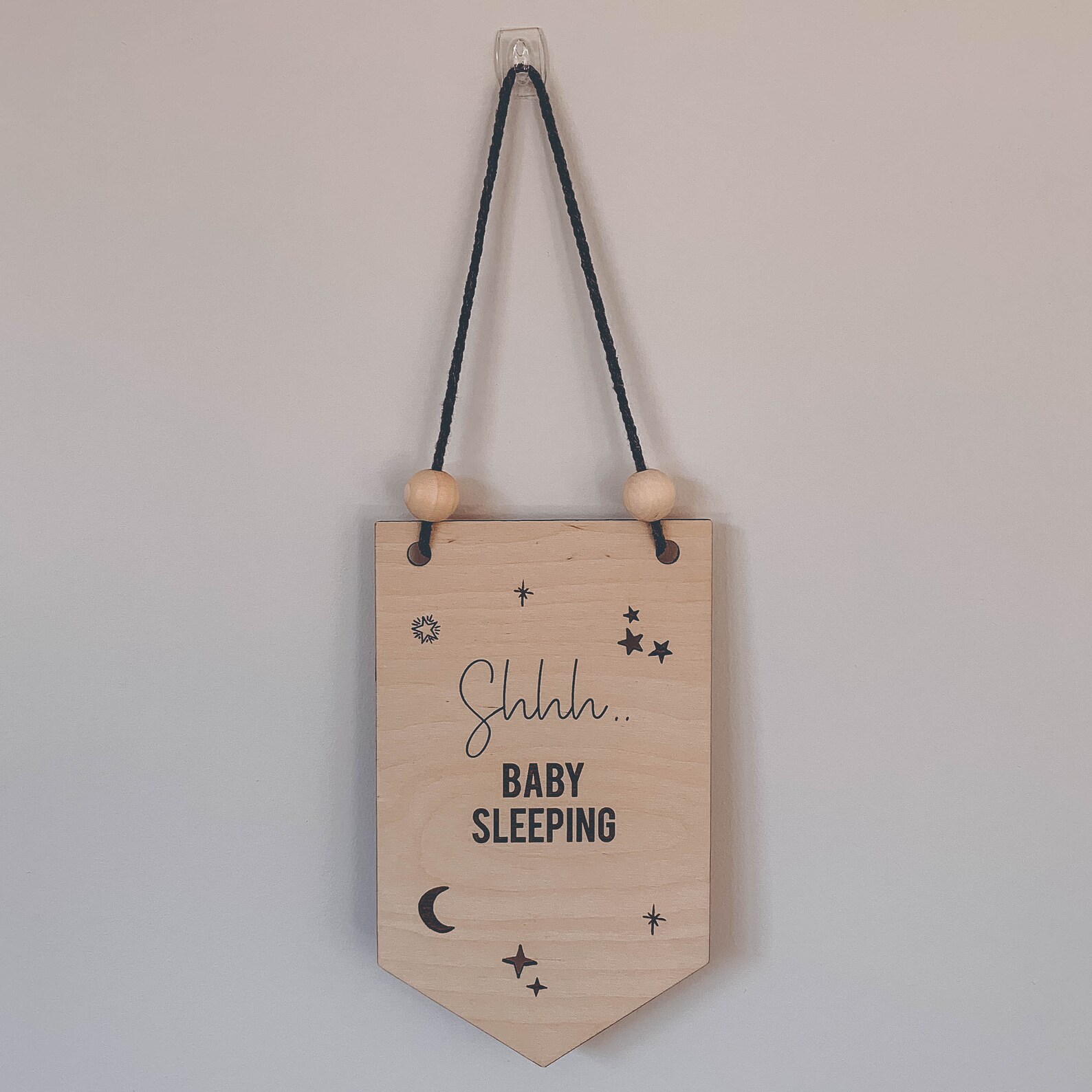 Baby Sleeping Door Sign Design for Laser Cutting DIGITAL PRODUCT ONLY ...