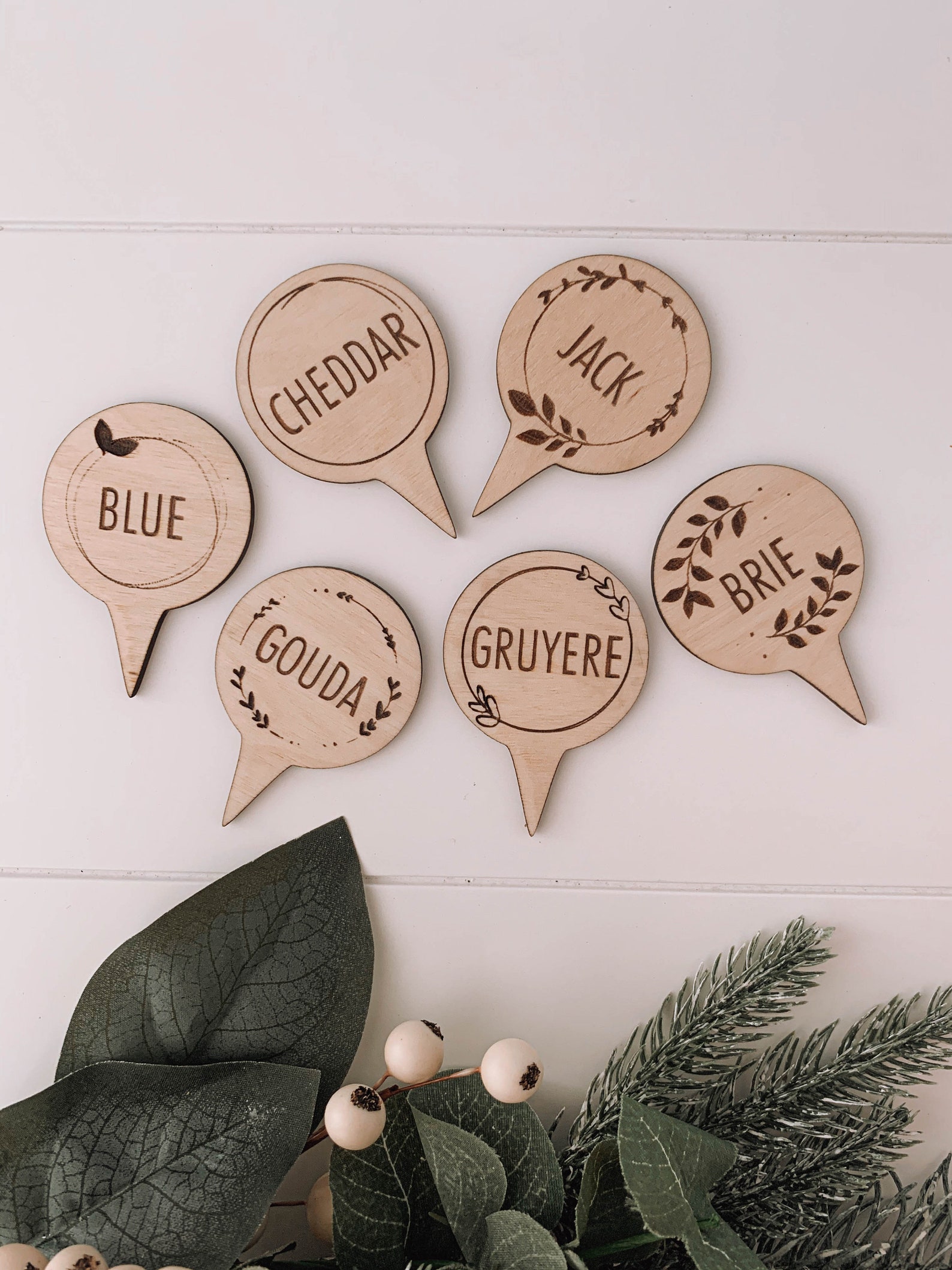 Cheese Markers Design for Laser Cutting - DIGITAL PRODUCT ONLY - Etsy