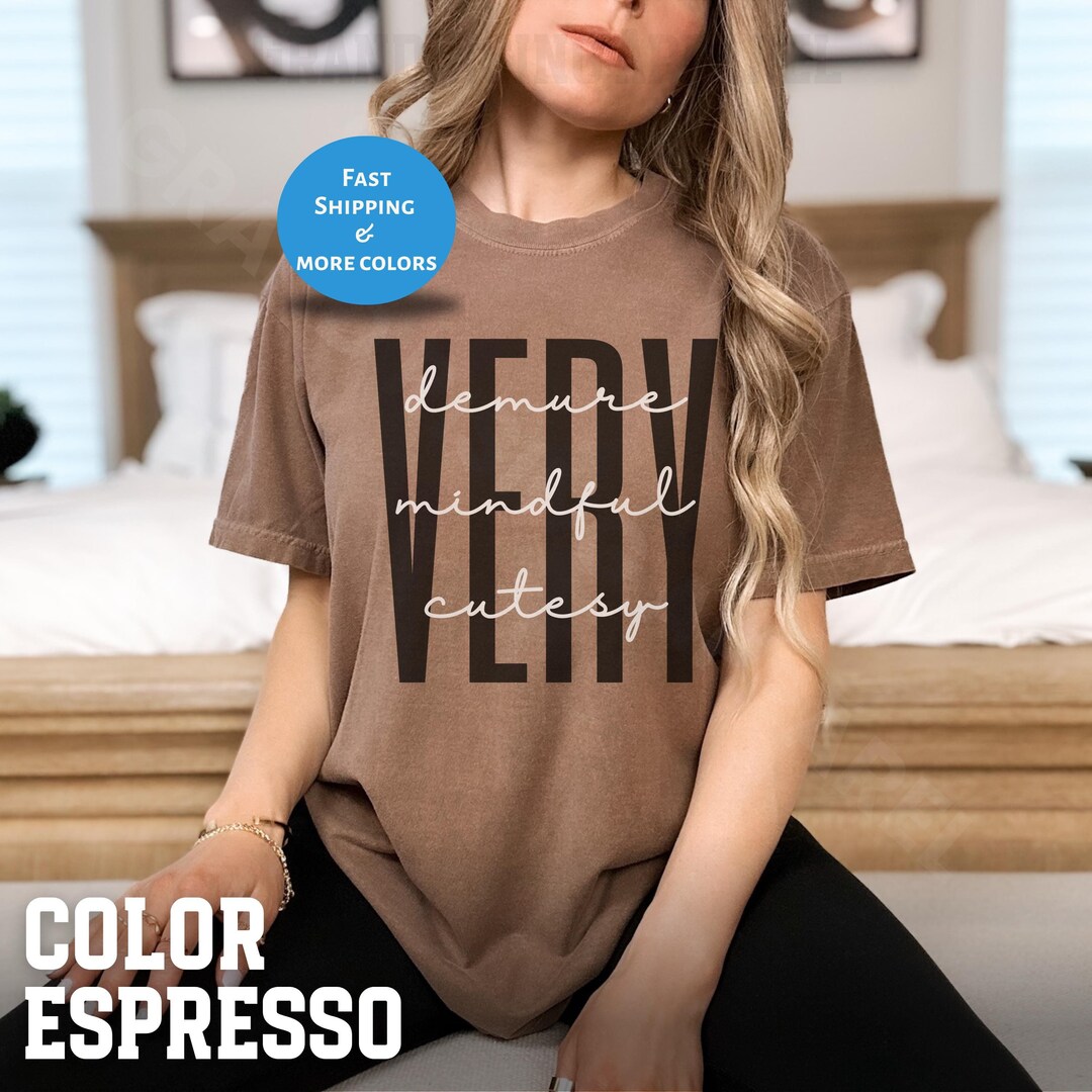 Very Demure Mindful Cutesy Shirt for Birthday Gift Ideas for Demure ...