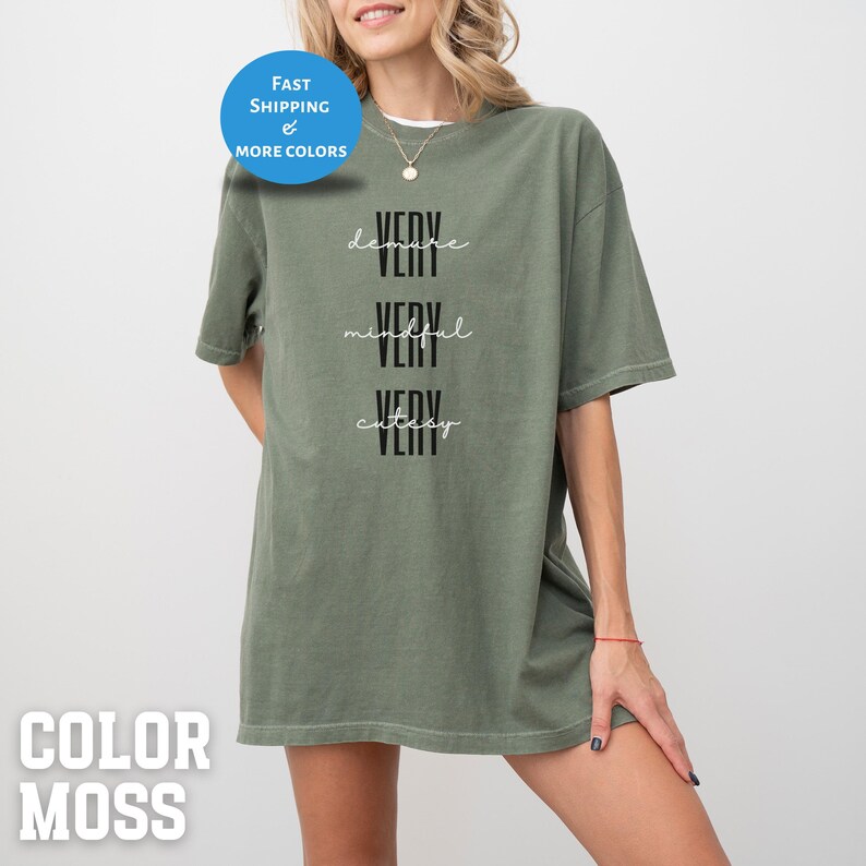 Very Demure Mindful Cutesy Shirt for Birthday Gift Ideas for Demure ...