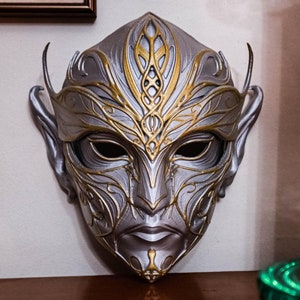 Elf Mask – Halloween Fantasy Costume | 3D Print - Etsy