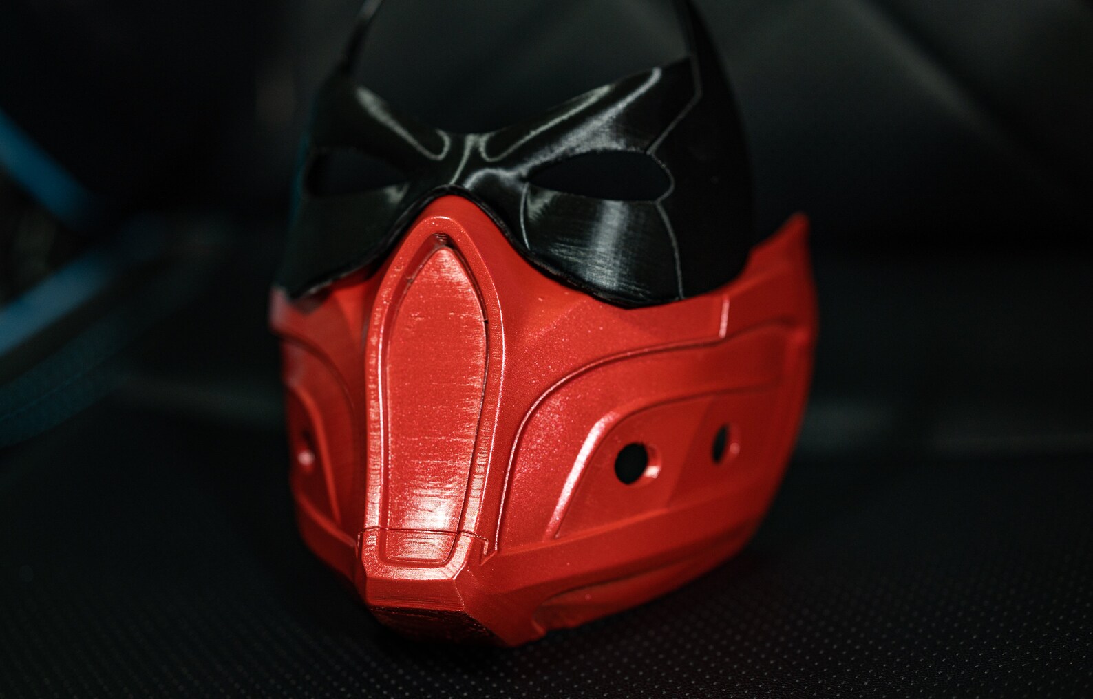 Red Hood Mask Outlaw DC Cosplay/ Outfit Mask - Etsy