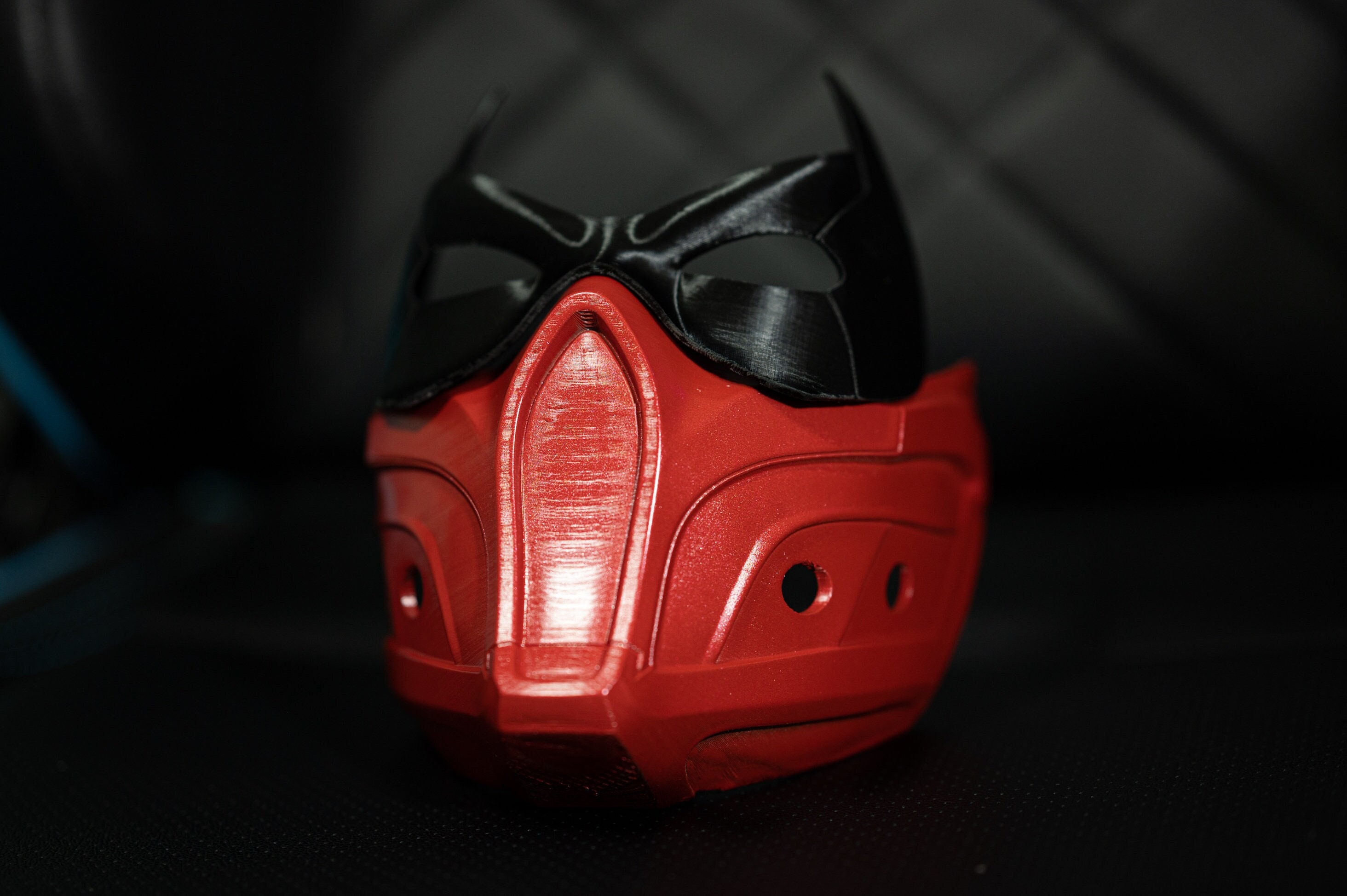 Red Hood Mask Outlaw DC Cosplay/ Outfit Mask - Etsy
