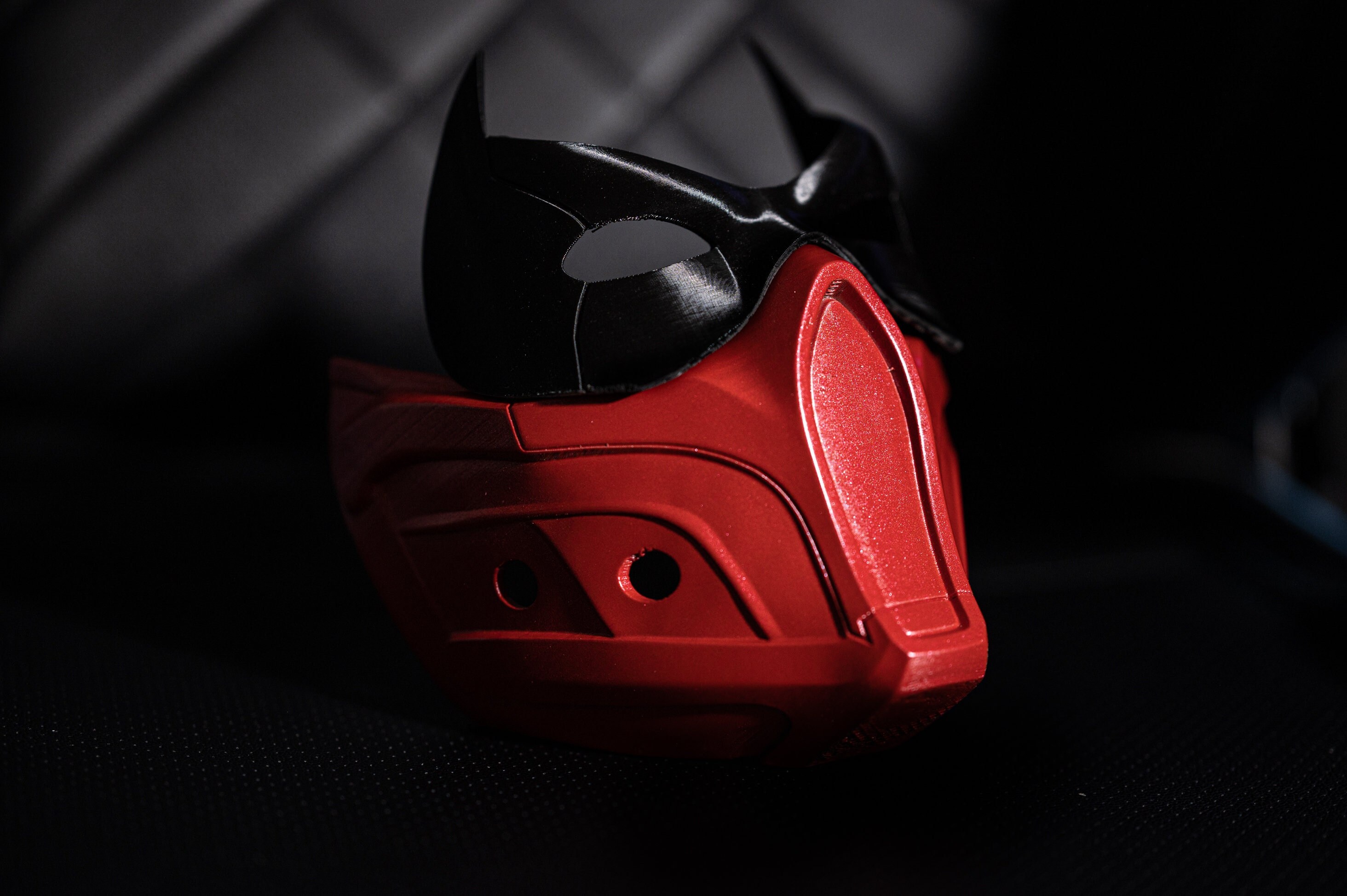 Red Hood Mask Outlaw DC Cosplay/ Outfit Mask - Etsy