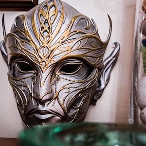 Elf Mask Halloween Fantasy Costume 3D Print - Etsy