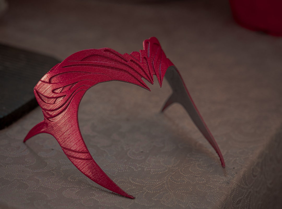 Scarlet Witch Crown-3d Printed Cosplay Prop-in the Likeness of - Etsy