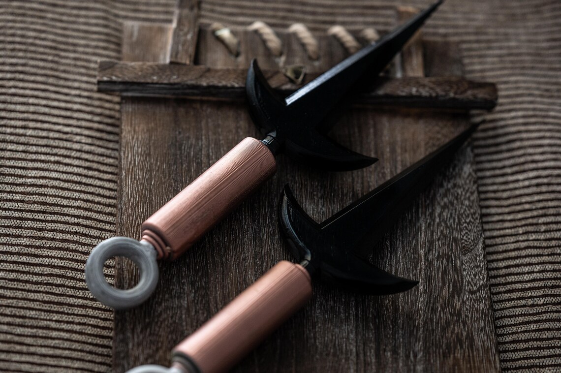 Minato Kunai Knifes Replica Ninja Japanese Style Handmade - Etsy