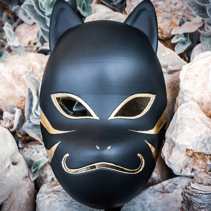 Kitsune Mask - Etsy