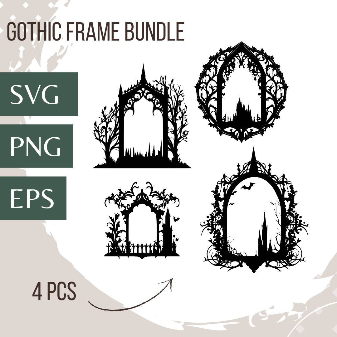 Gothic Frame Vector