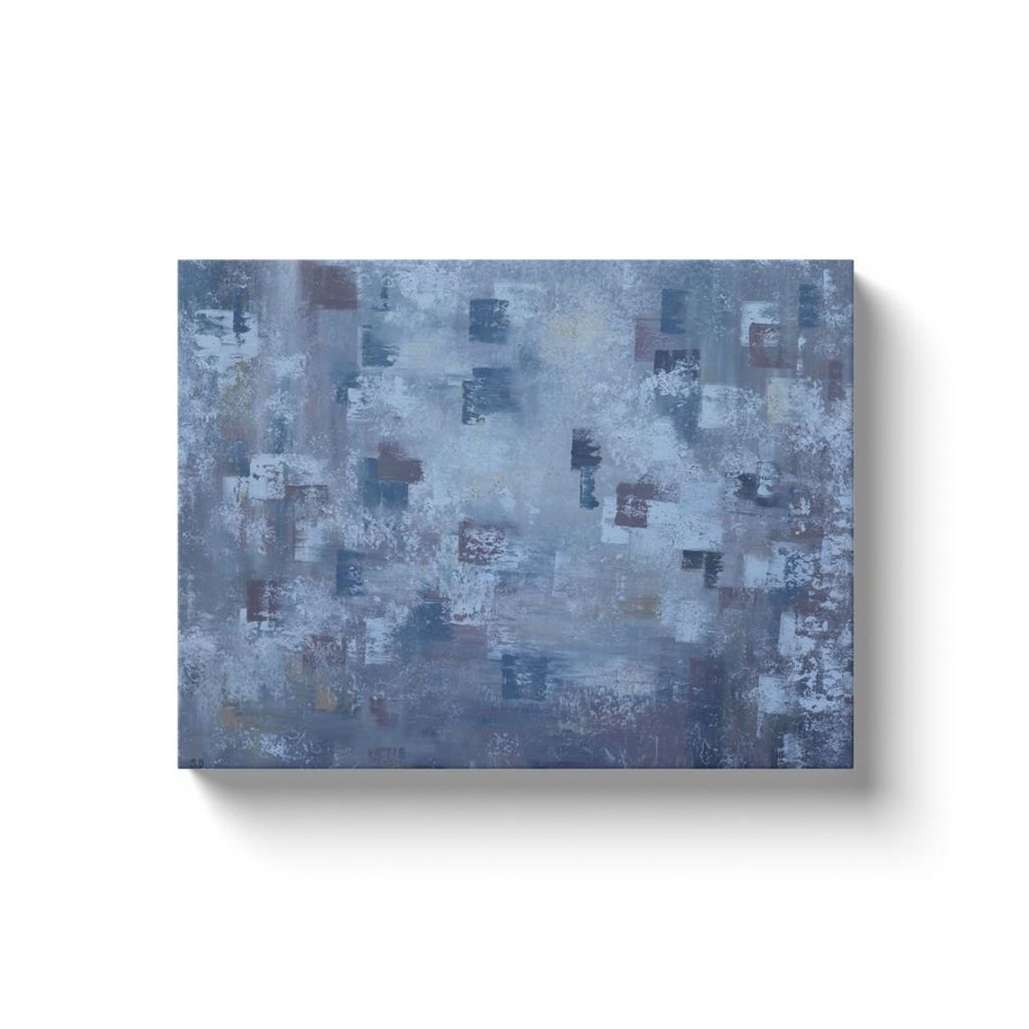 Snow Breath Canvas Wrap Original Painting by Shani Doskalovich Printed ...
