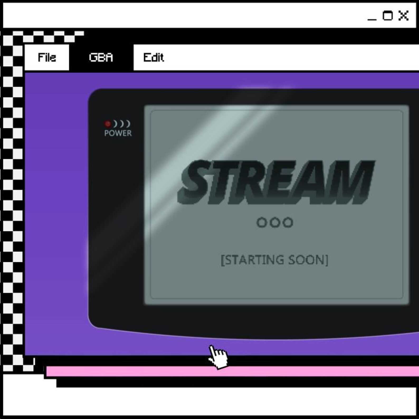 Retro Stream Screens Pack | 6x Colours | GBA | Twitch - Youtube - Etsy