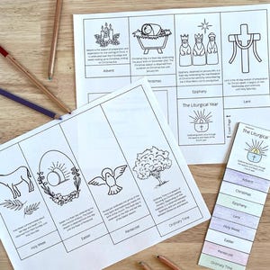 Liturgical Calendar 2025, Printable Bible Bookmarks, Epiphany ...