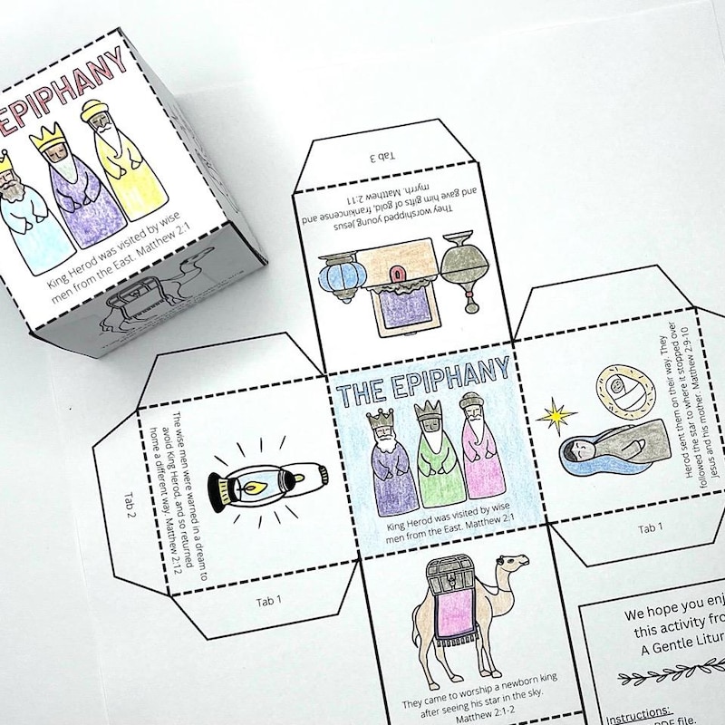 3 Wise Men Coloring Pages - Etsy