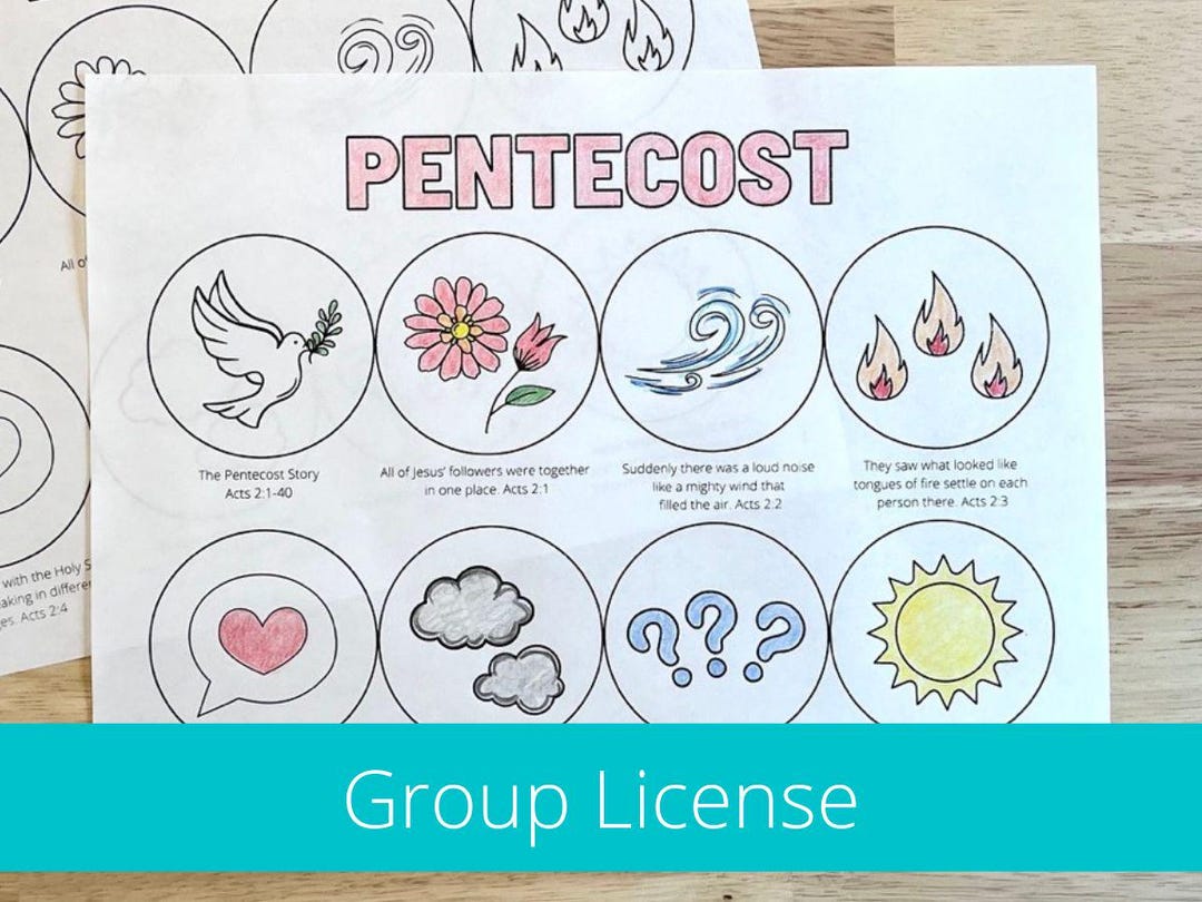 Pentecost Kids, Pentecost Craft Download, Day of Pentecost Activities ...