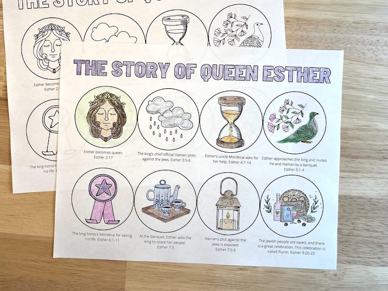 Esther Bible Story Activities, Kids VBS Crafts, VBS 2025 Craft, Queen ...