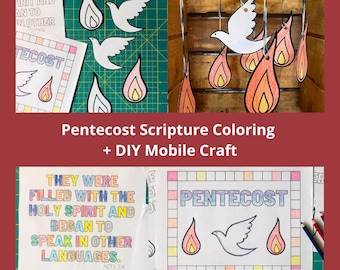 Pentecost Craft Download, Pentecost Kids, for Kids, Pentecost Activity ...
