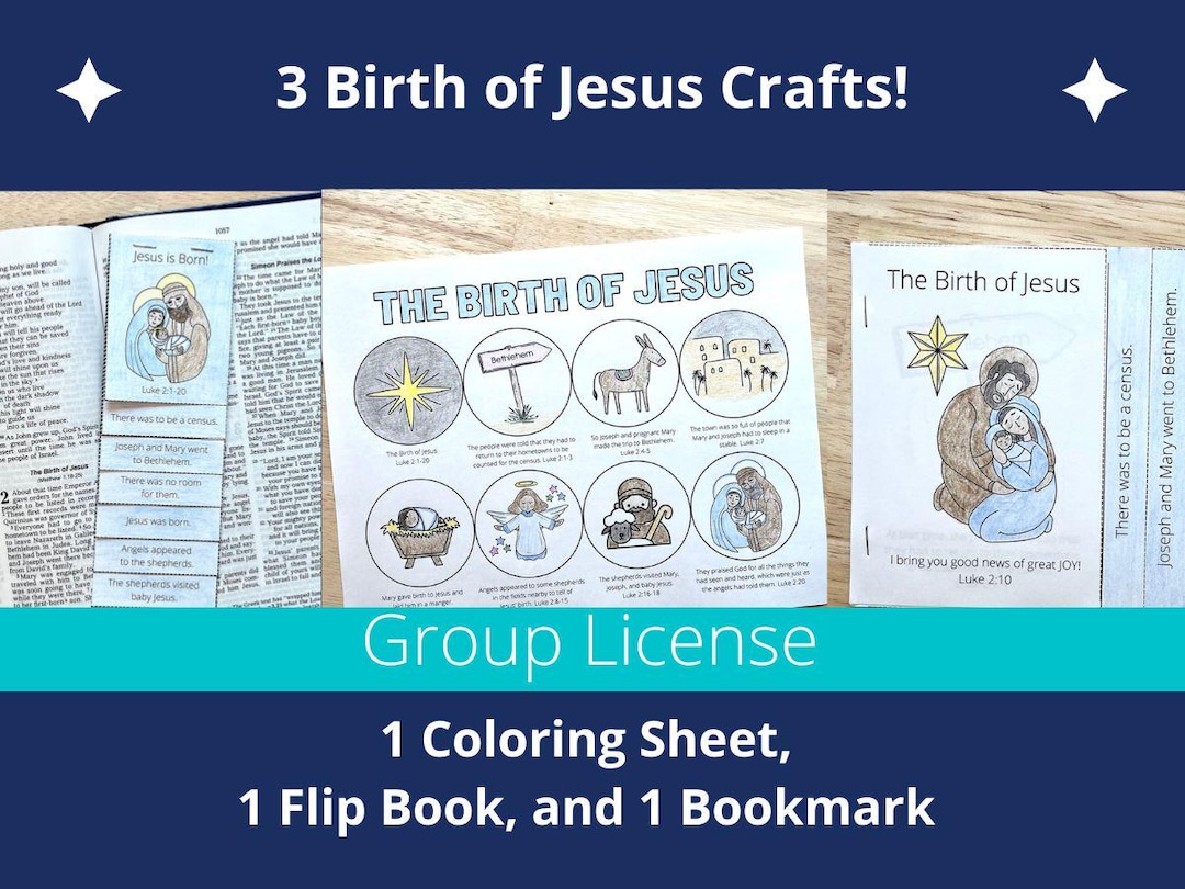 Nativity Sunday School Craft, Nativity Coloring Pages, Christmas ...