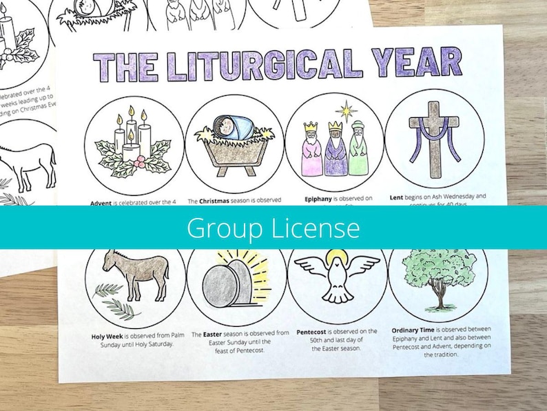Liturgical Calendar 2025, Liturgical Year Activities,catholic ...