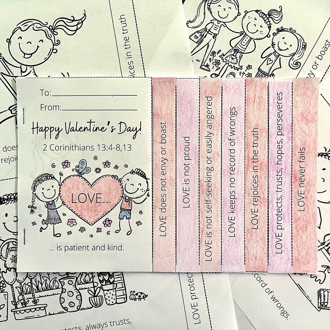 Christian Valentine - Valentine for Kids - Valentine's Day 1 ...