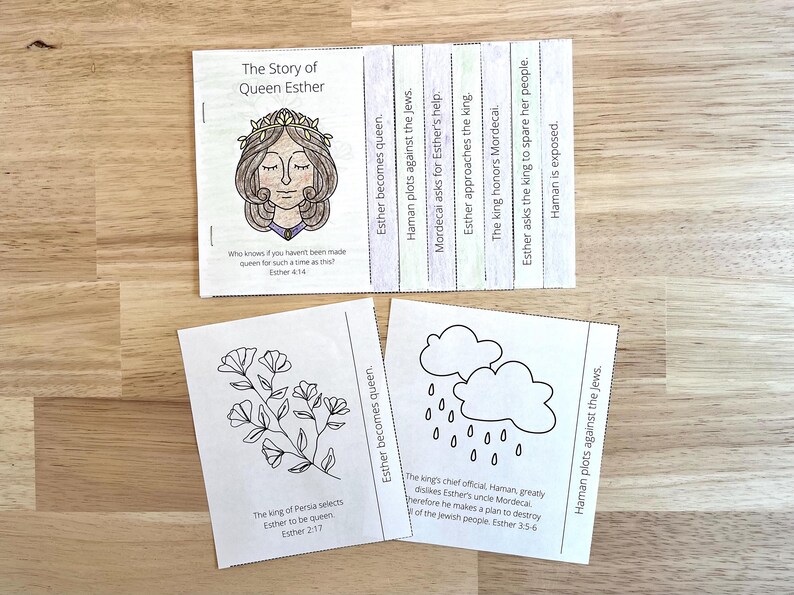 Queen Esther Crafts, Esther 4:14 Coloring Page, Esther Bible Story ...