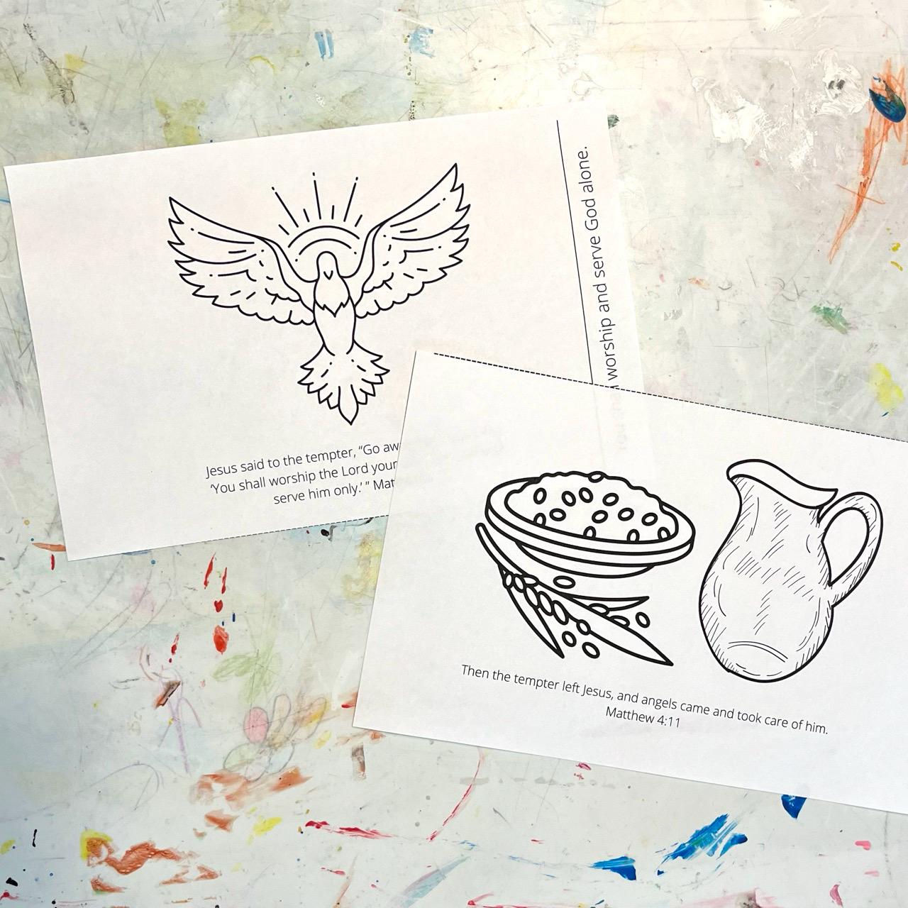 Sunday School Craft, Lent for Kids, Ash Wednesday, Lent Calendar, Palm ...