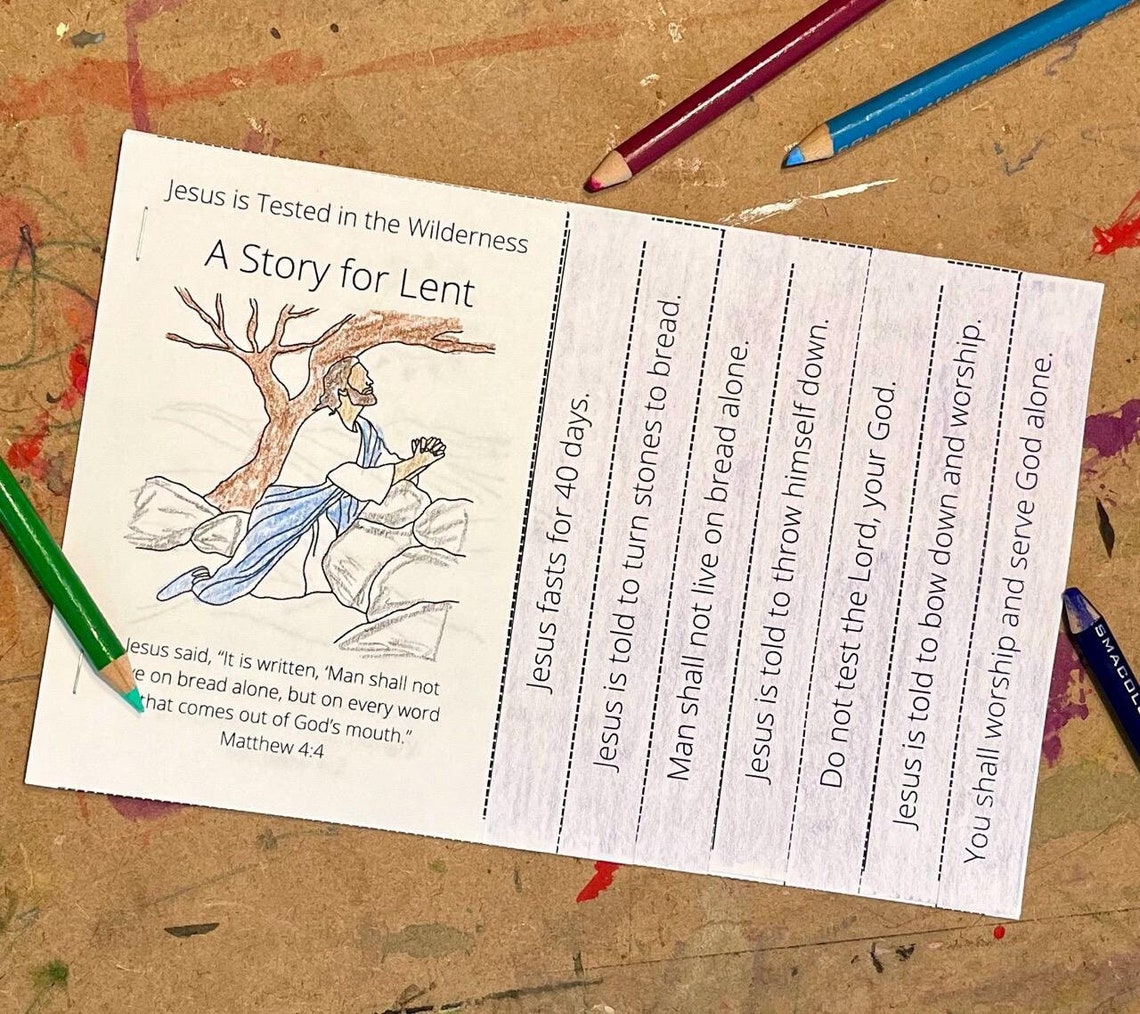 Sunday School Craft, Lent for Kids, Ash Wednesday, Lent Calendar, Palm ...