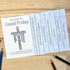 Holy Week 8 Pages Mini Coloring Book - Easter - Bible Verses - Kids ...