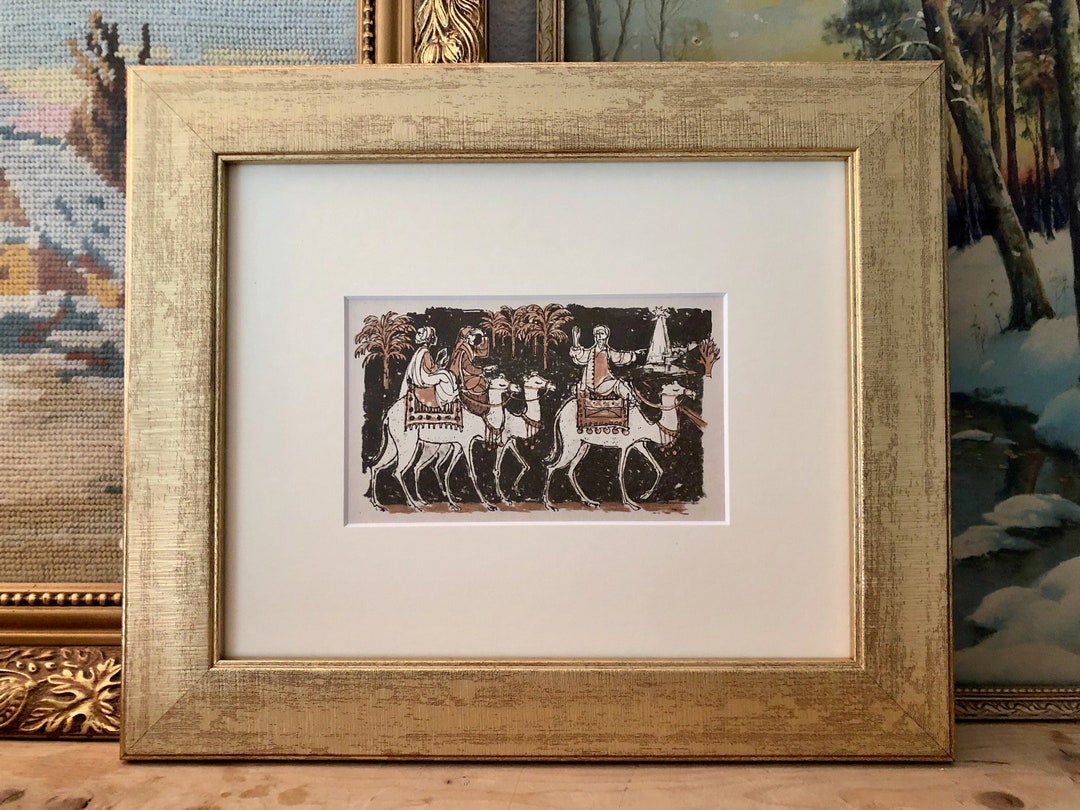 Epiphany, Three Wise Men, Three Kings Day, Magi, Vintage Nativity Scene ...