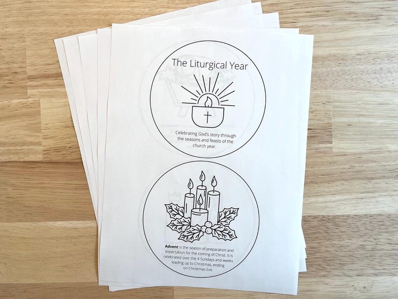 Liturgical Year Activities, Liturgical Calendar 2025, Catholic ...