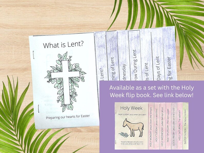 Lent for Kids, Lent Countdown, 40 Days of Lent Activities, Ash ...