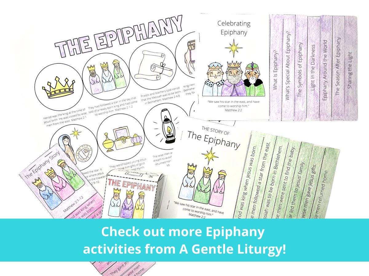 Epiphany Mini Coloring Book, 3 Wise Men, Three Kings Day, Flip Book ...