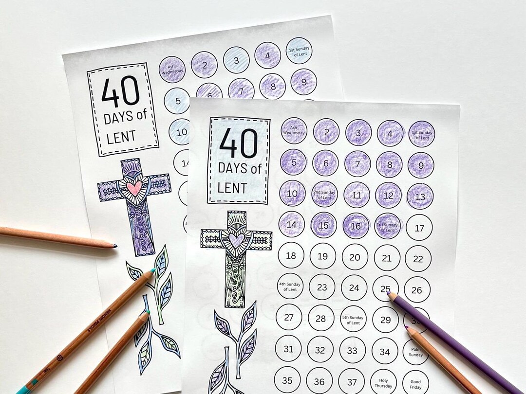 Lent for Kids, Lent Crafts, Season of Lent, Lent Coloring Page, Lent ...