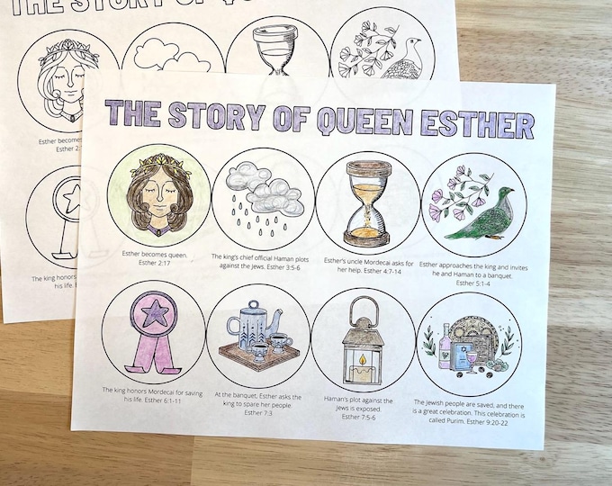 Queen Esther Printable, for Such a Time as This, Esther Bible, Bible ...