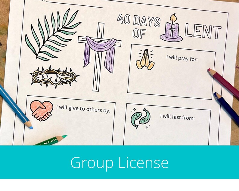 Lent Calendar, Ash Wednesday, Palm Sunday Craft, Lent for Kids, Lent ...