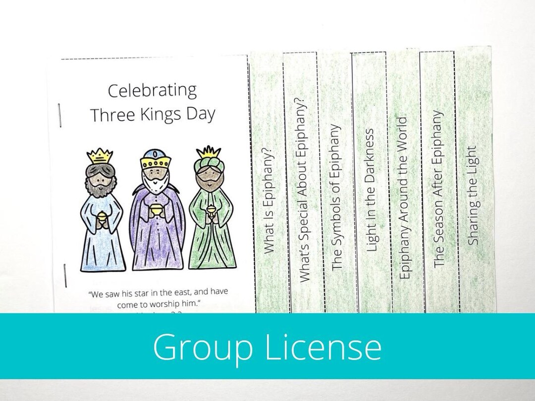 Three Kings Day Craft Printable, Three Kings Coloring, Epiphany Craft ...