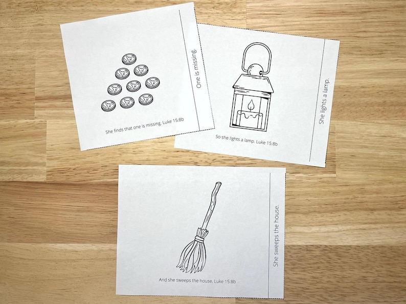 The Parable of the Lost Coin Booklet, VBS 2026 Craft, the Lost Coin ...