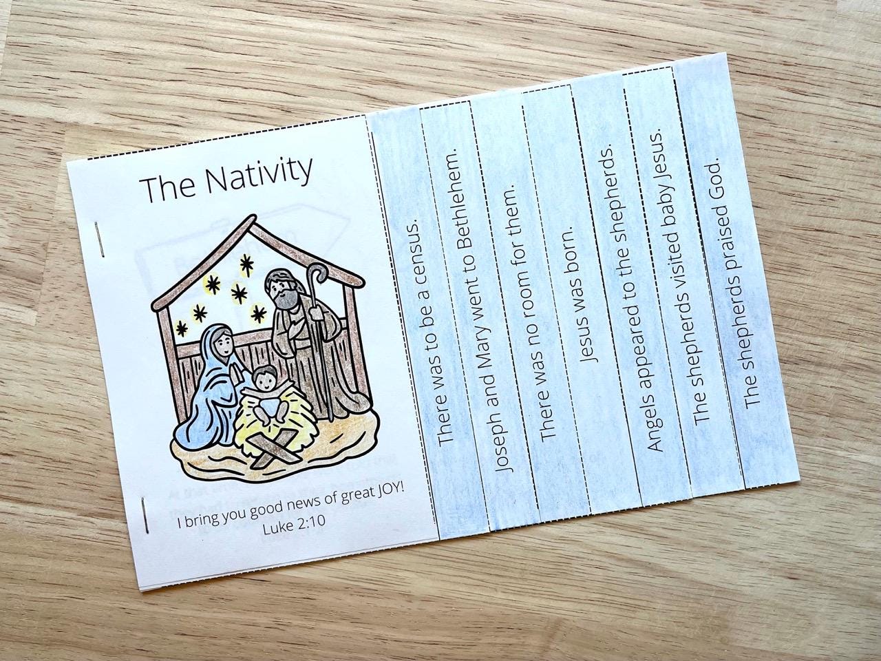 Nativity Coloring Pages, Nativity Craft Kids, Advent Coloring Pages ...