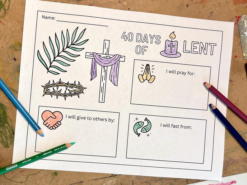 Season of Lent, Lent for Families, Lent Activities, Lent Crafts, Ash ...