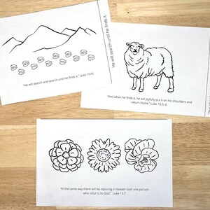 Parable of the Lost Sheep Sunday School Craft for Kids, Kids Bible ...