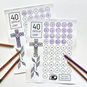 Lent Coloring Page, Lent Crafts, Ash Wednesday Craft, Season of Lent ...