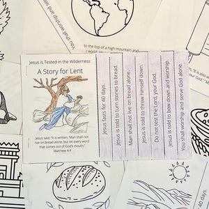 Lent Coloring Page, Lent Crafts, Ash Wednesday Craft, Season of Lent ...