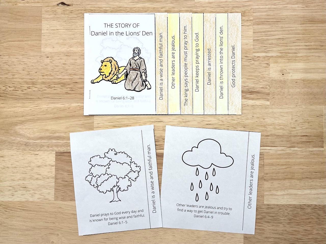 Daniel in the Lions Den Craft, Daniel in Lions Den, Daniel and the ...