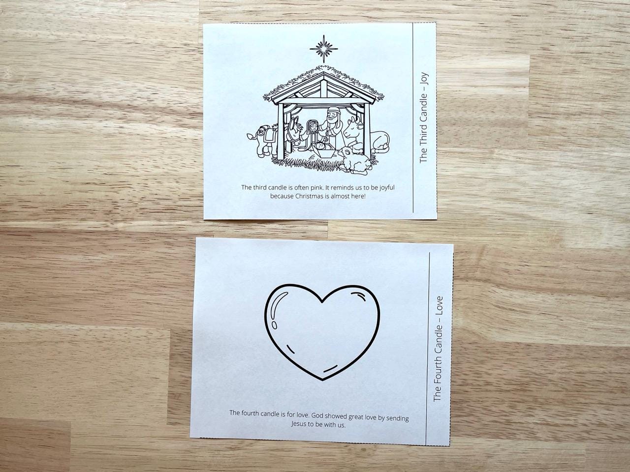 Advent Coloring Pages, Advent Coloring Book, Sunday School Advent ...
