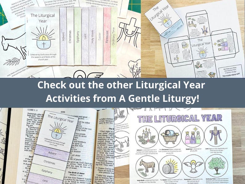 Liturgical Calendar 2025, Printable Advent, for Kids, Catholic ...