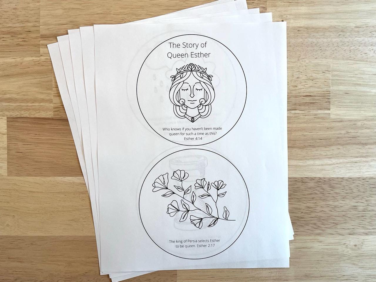 Queen Esther Crafts, Esther Bible Story Activities, Purim, Esther 4:14 ...