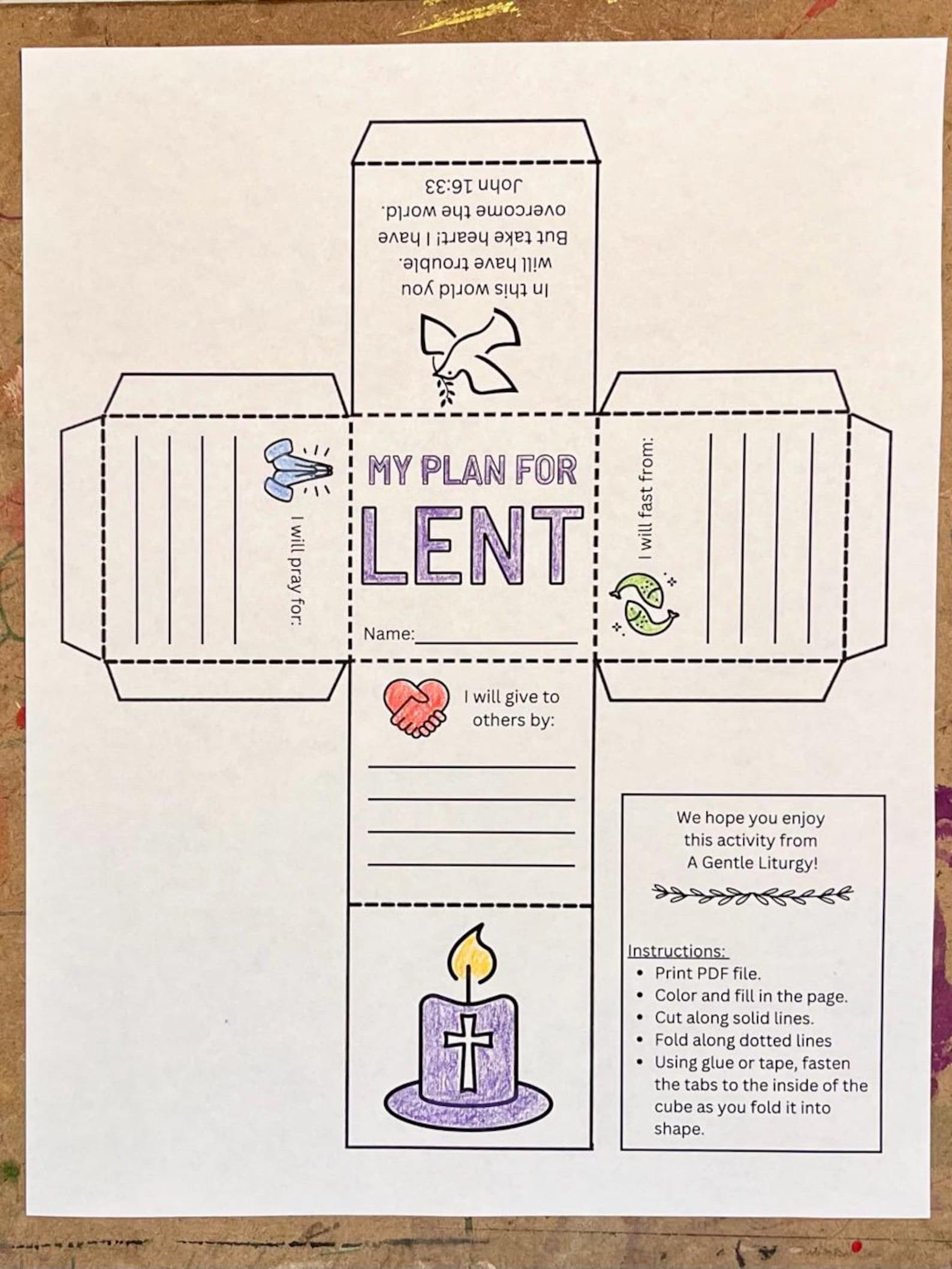 Lent Banners, Lent for Kids, Lent Calendar, Lent Kids, Ash Wednesday ...