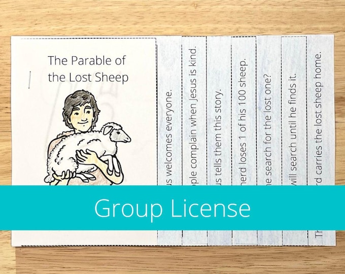 The Parable of the Lost Sheep Craft for Kids, Jesus Leaves the 99 Bible ...