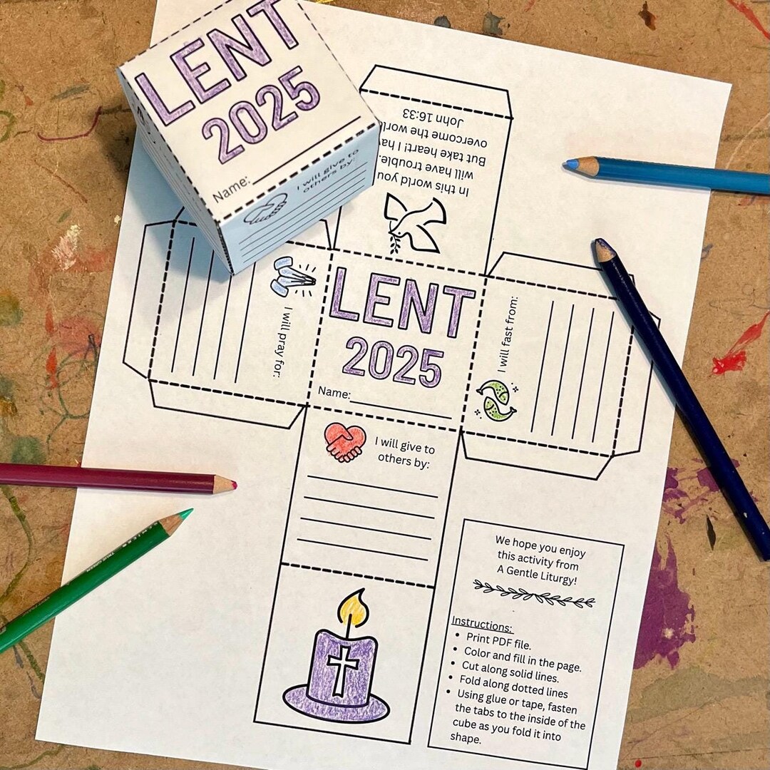 Lent Kids, Lent for Kids, Sunday School Craft, Lent Craft, Lent, Lent ...